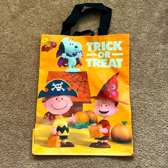 Holiday | New The Peanuts Movie Promo Trick Or Treat Tote Bag | Poshmark